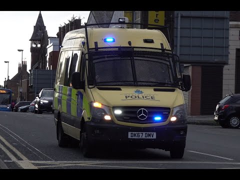 [Riot Shield Down] Merseyside Police / 2018 Mercedes Sprinter / Public ...