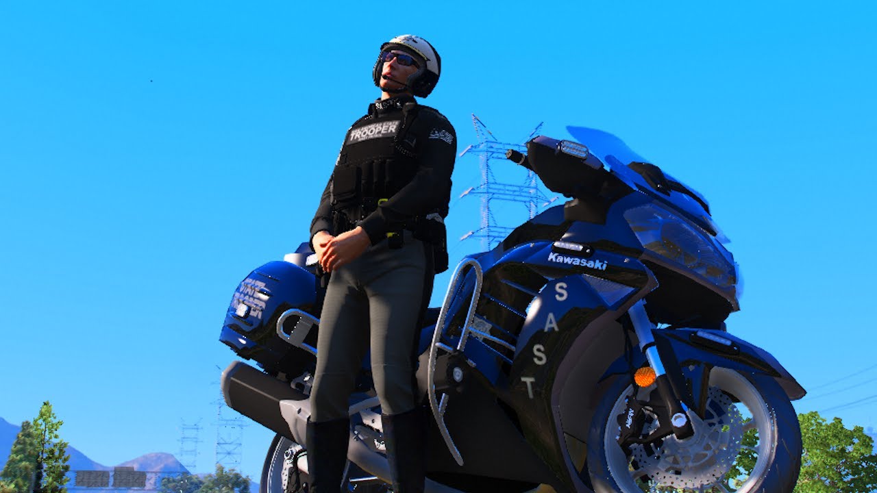 🔴 | Mirror Park Community | Bike Cop | Fivem - YouTube
