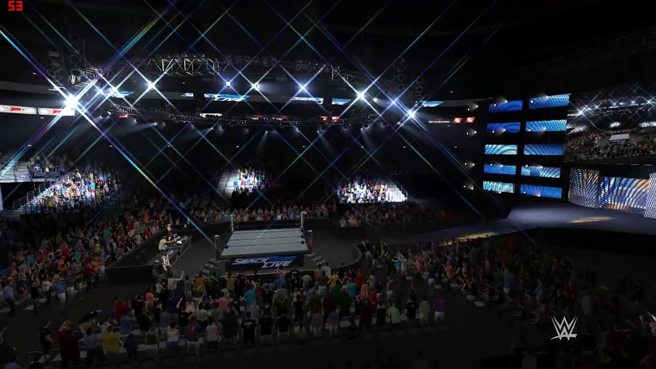 WWE 2K18 CONCEPT ARENA & ENTRANCE - YouTube