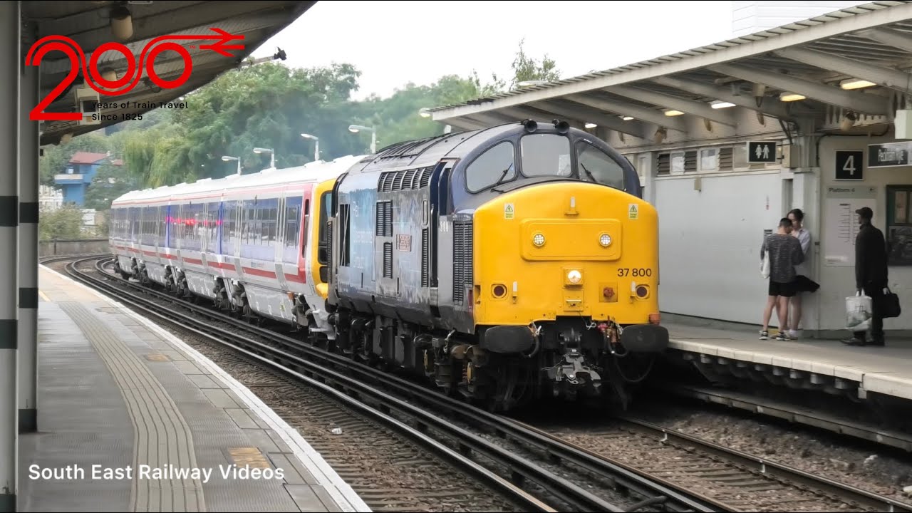 ROG Class 37 + Southeastern Class 465 | 37800 + 465908 (NSE) pass ...