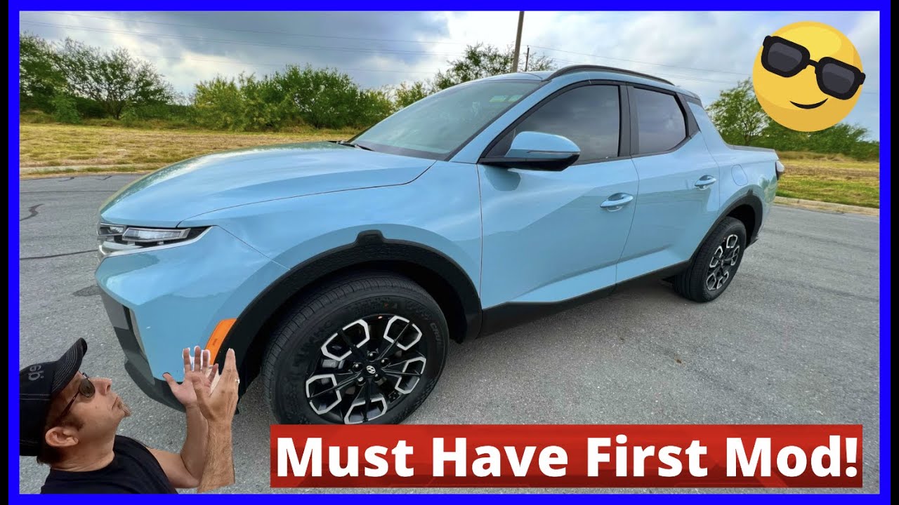 2022 Hyundai Santa Cruz First Mod - YouTube