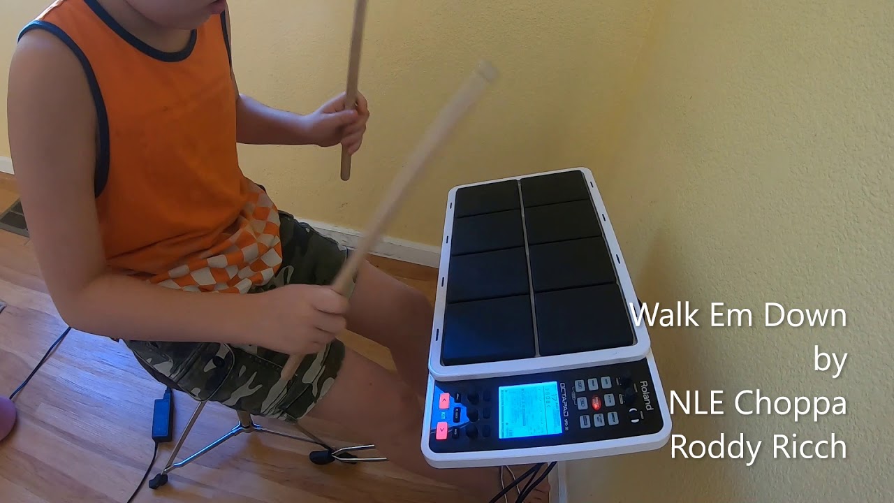 Walk Em Down by NLE Choppa, Roddy Ricch Cover - YouTube