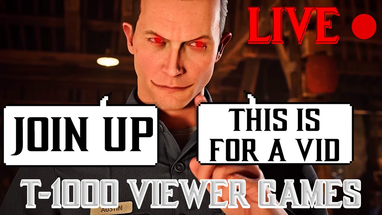 JOIN TO BE IN MY NEXT VIDEO, T-1000 ONLY Viewer Set stream (Mortal ...