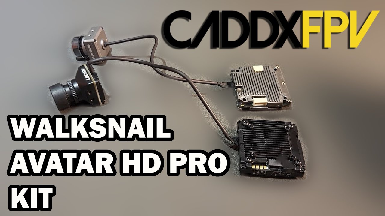 Caddx Walksnail Avatar HD PRO Kit - YouTube