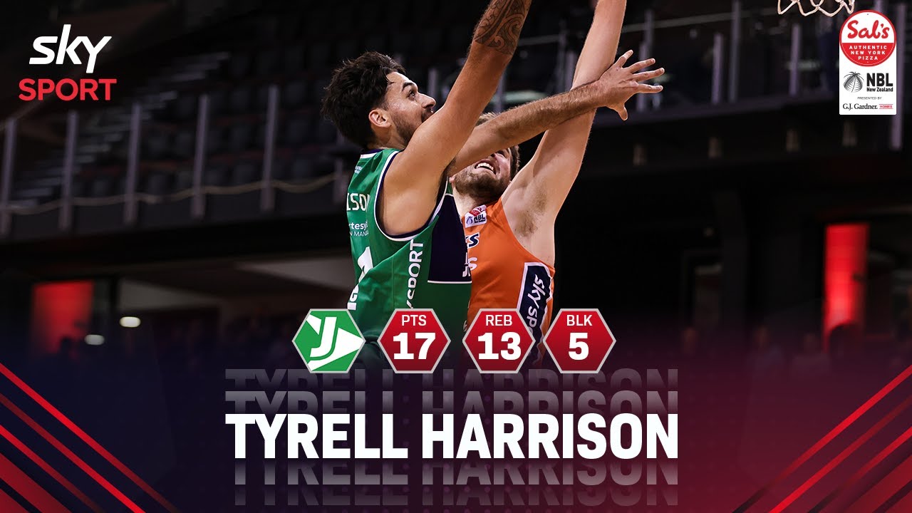 Tyrell Harrison 17 PTS, 13 REB vs. Sharks - YouTube