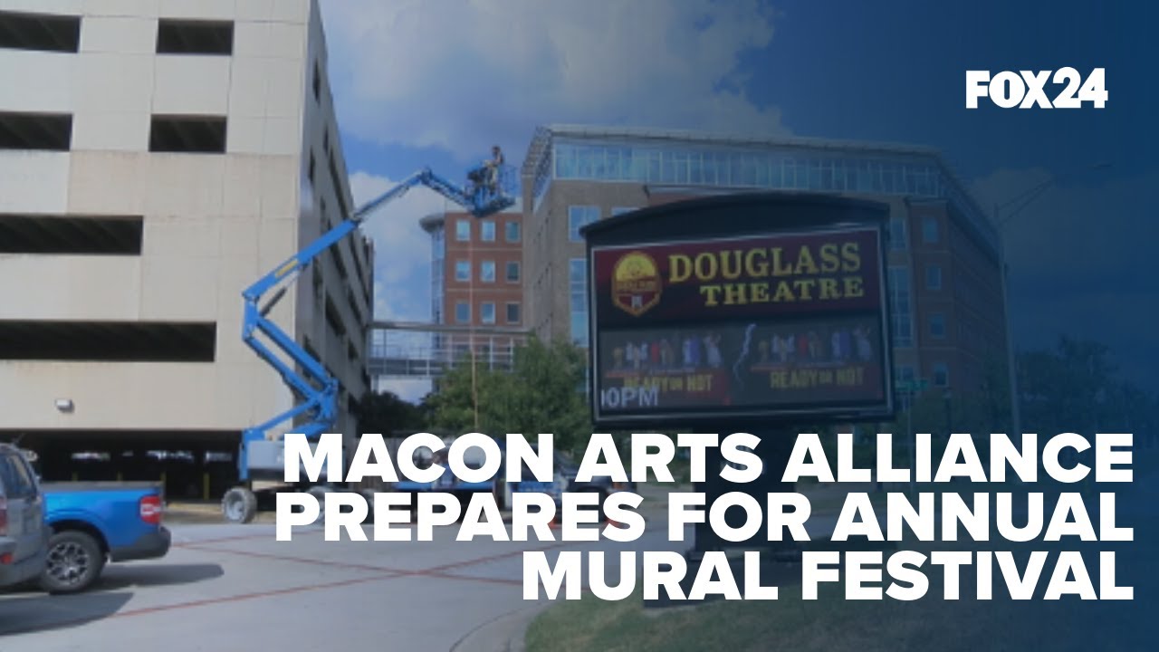 Macon Arts Alliance previews second annual Mural Festival - YouTube