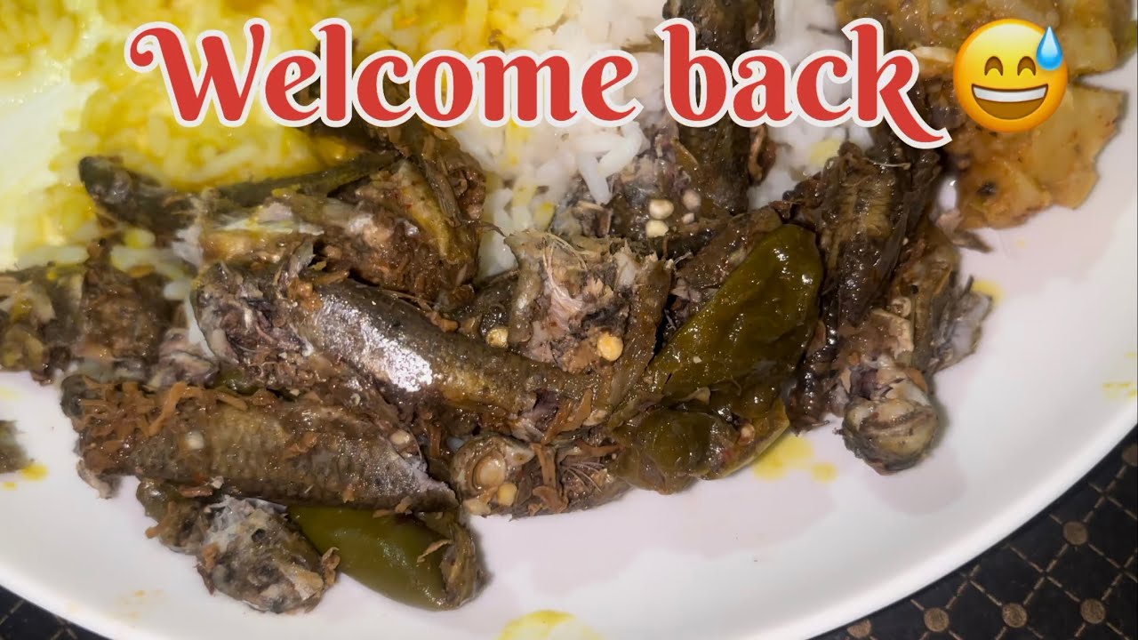 Eating small fish | Mukbang | Authentic | Naga food | Lotha food ...