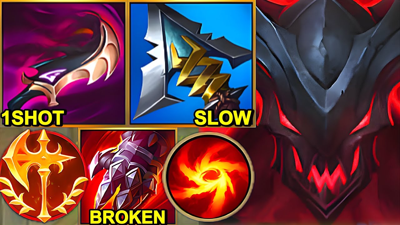 Wild Rift China Kayn - 19KILL Duskblade ONE SHOT RED KAYN Build Runes ...