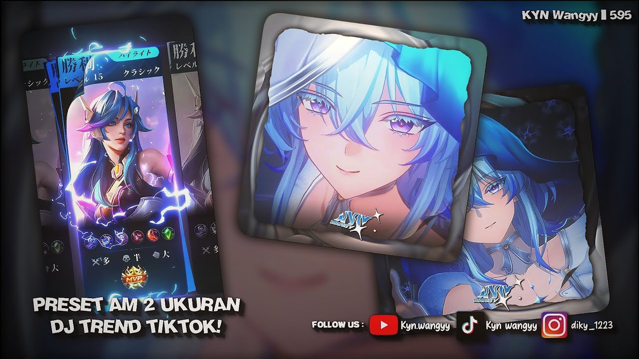 PRESET AM 🧃 // XML & 5MB || 2 UKURAN || DJ TAK SANGGUP LAGI || KYN WANGYY - YouTube