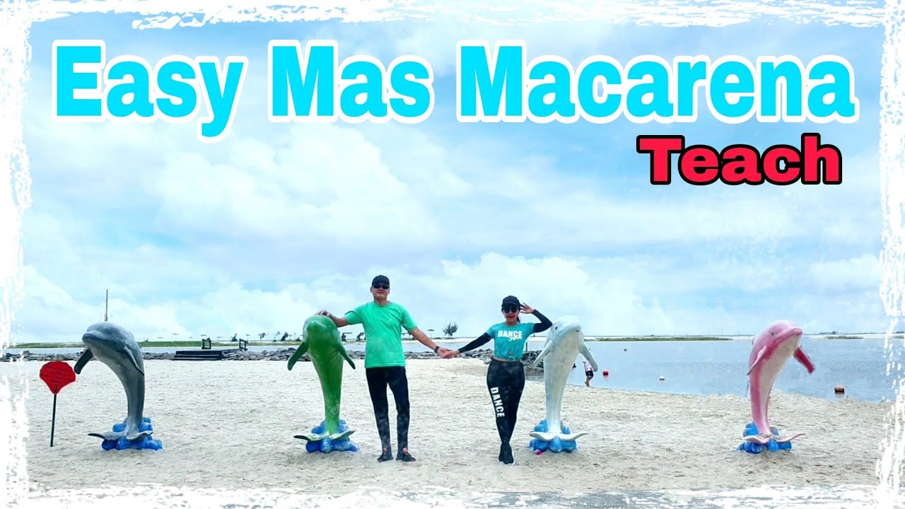 EASY MAS MACARENA Line Dance (Teach) - YouTube