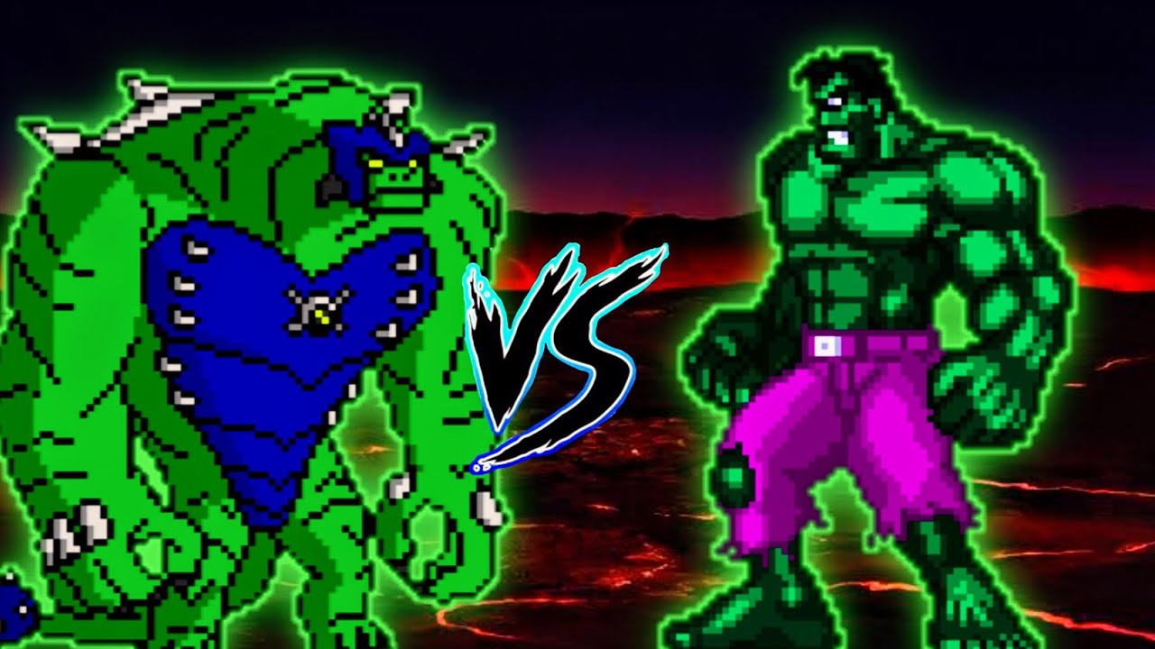 Ben 10 Ultimate Alien VS Hulk V2 in Jump Force Mugen 🔥 - YouTube