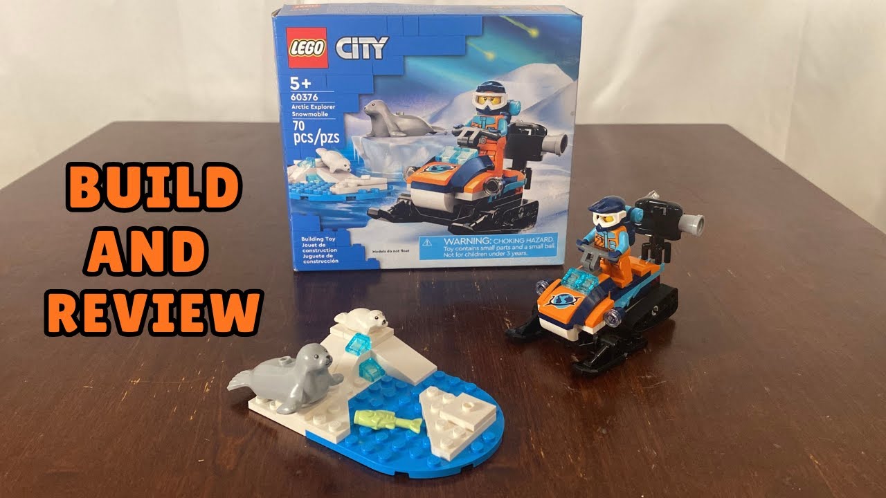 Lego Arctic Explorer Snowmobile Build & Review - YouTube