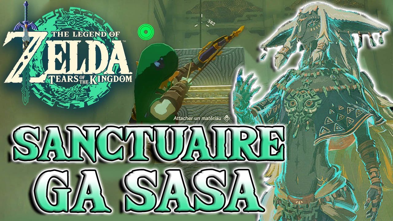 GUIDE – SANCTUAIRE GA SASA + Coffre | The Legend of Zelda : Tears Of ...