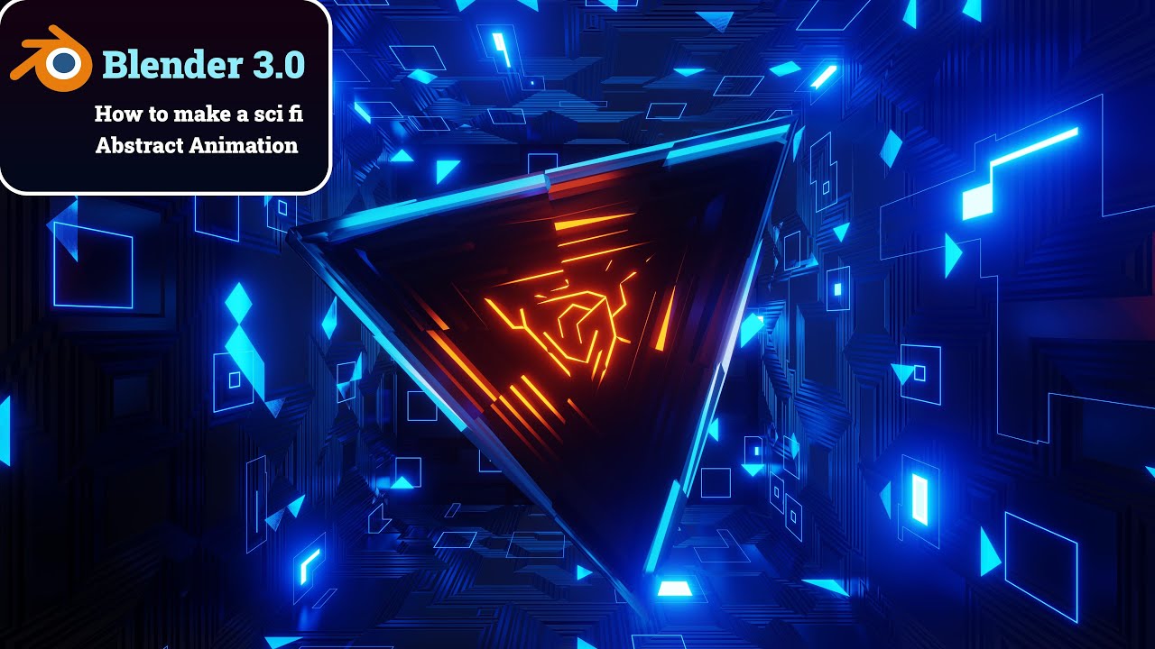sci-fi abstract animation in blender | Abstract animation using ...