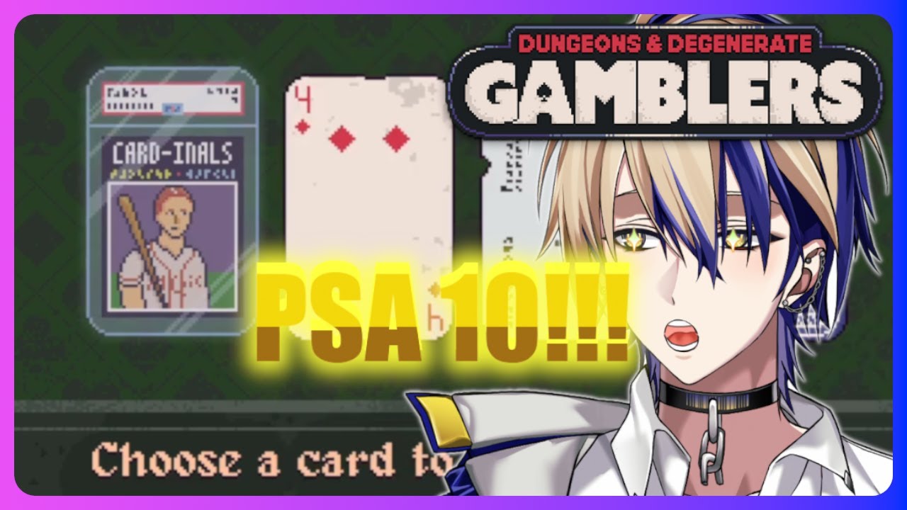 Poor Vtuber Tries To Win Big【Dungeons & Degenerate Gamblers】 - YouTube