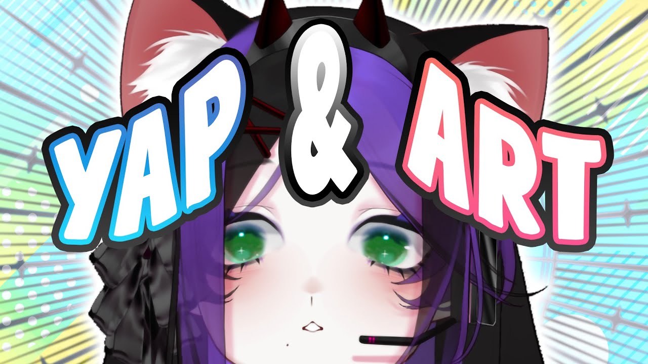 Chill Sunday Yapping & Drawing〖ART STREAM〗 - YouTube