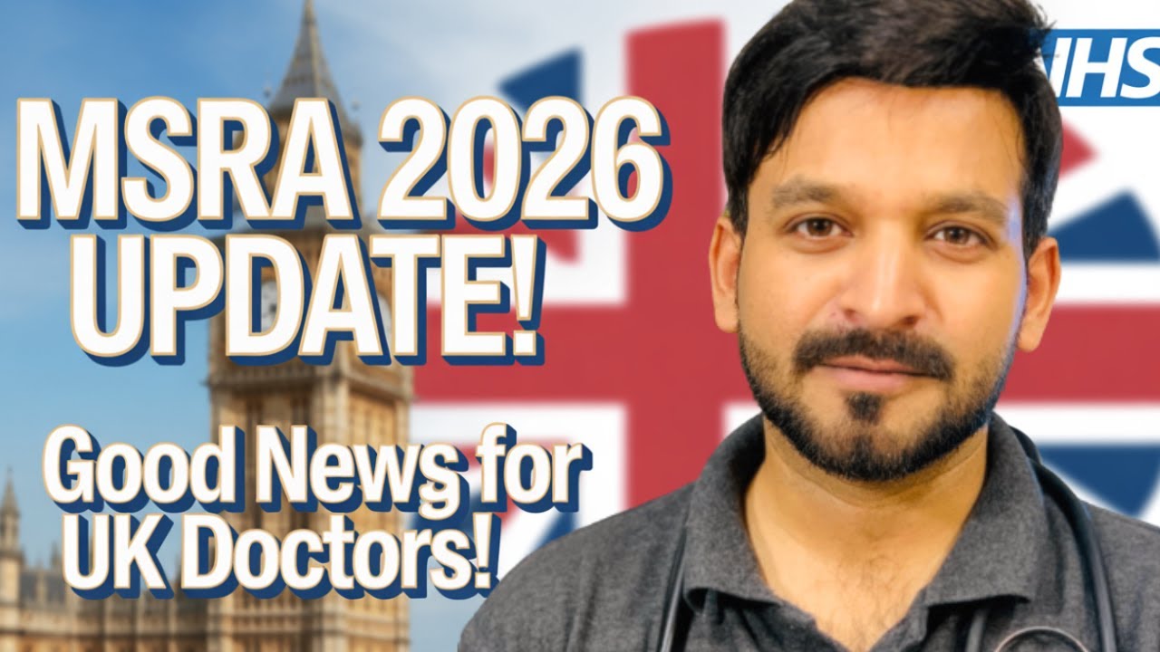 MSRA Exam 2026 Update | Big Change & Good News for Doctors Working in ...