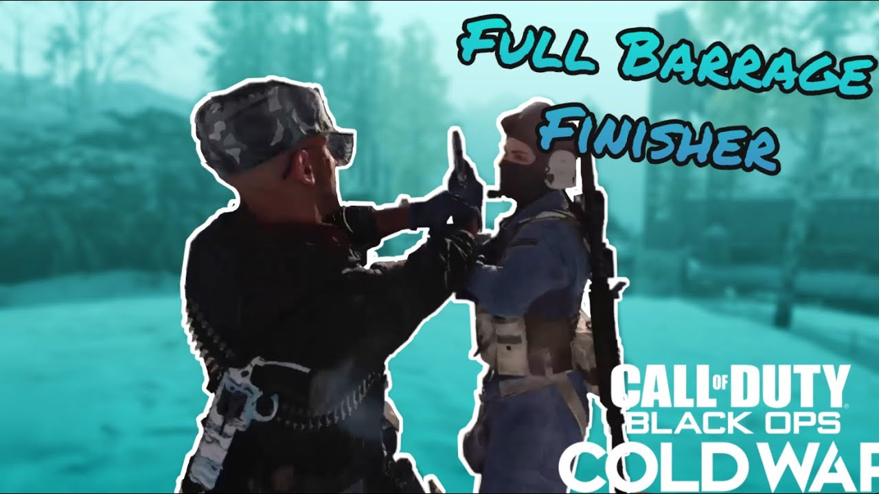 Full Barrage Takedown | Black Ops Cold War - YouTube
