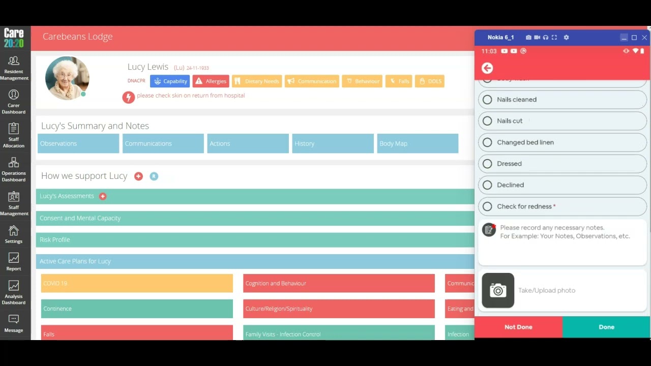 CareBeans Digital Care Management System - YouTube