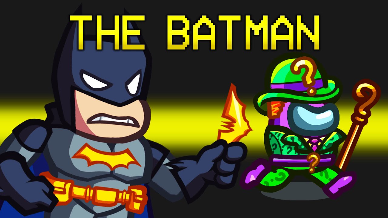 THE BATMAN vs RIDDLER Mod in Among Us! - YouTube
