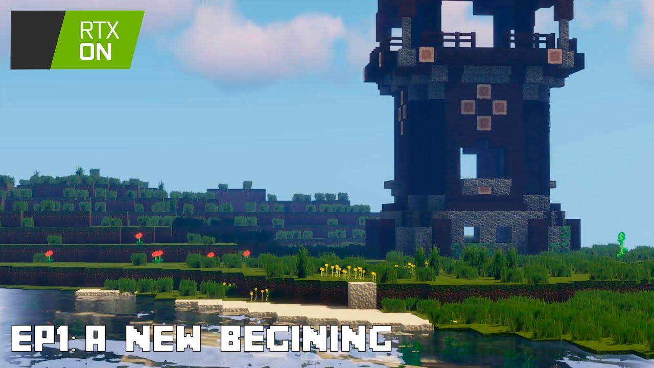 EP1 MINECRAFT SURVIVAL RTX - A New Begining - YouTube