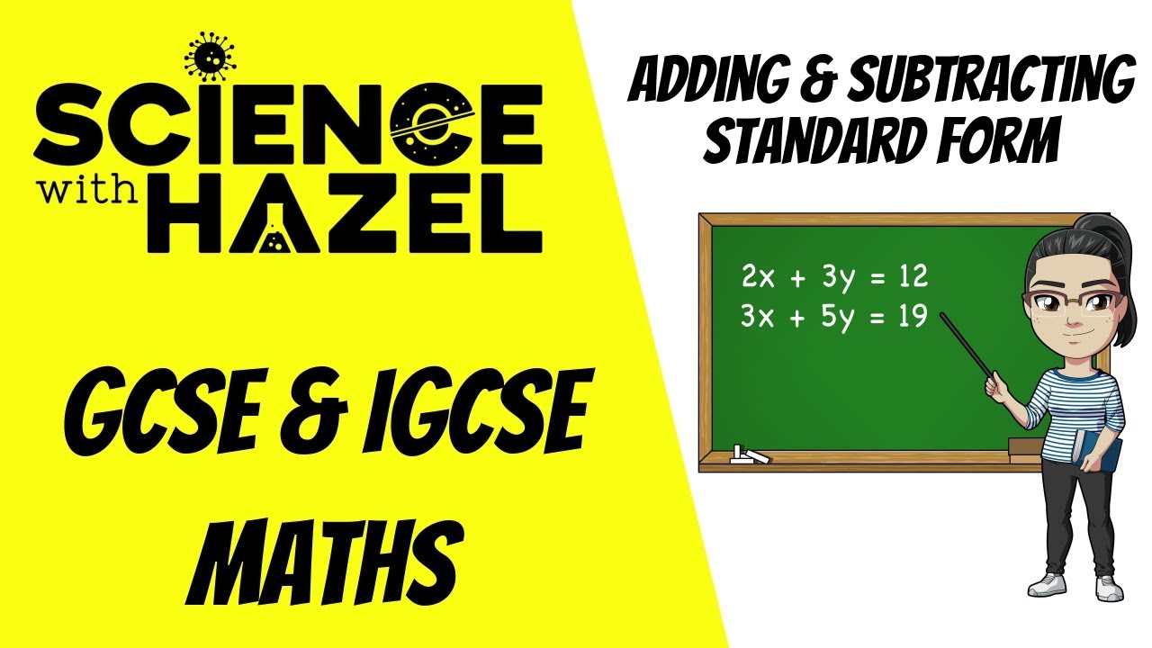 Adding And Subtracting Standard Form GCSE IGCSE Maths AQA OCR Adding And Subtracting Standard Form GCSE IGCSE Maths AQA OCR