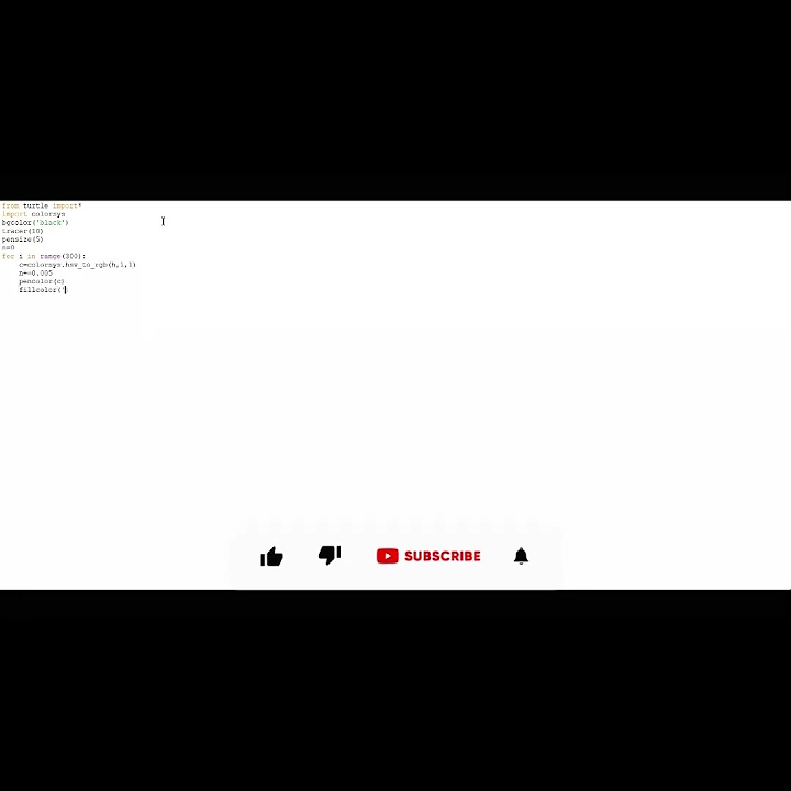 Python Turtle Graphic Design Python Coding Status 😍😜 Shorts Programming Turtle Python 1035