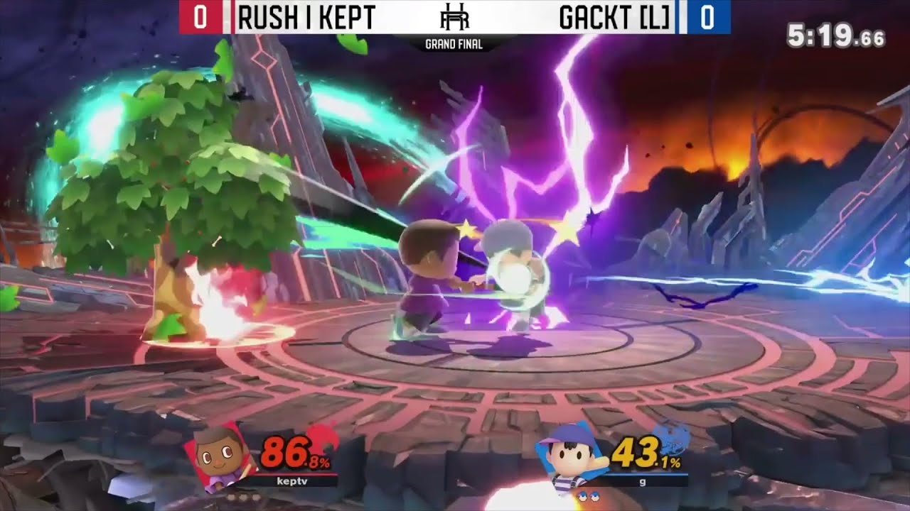 Best Ness in the 🌍 gets 3-stocked by insane Villager player - YouTube