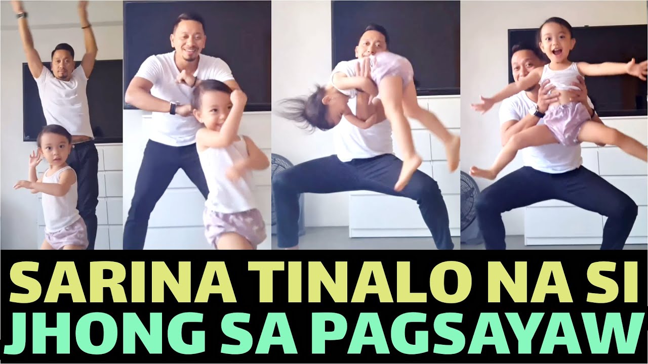 ANAK ni Jhong Hilario na si Sarina NAGMANA sa AMA ang Galing SUMAYAW ...