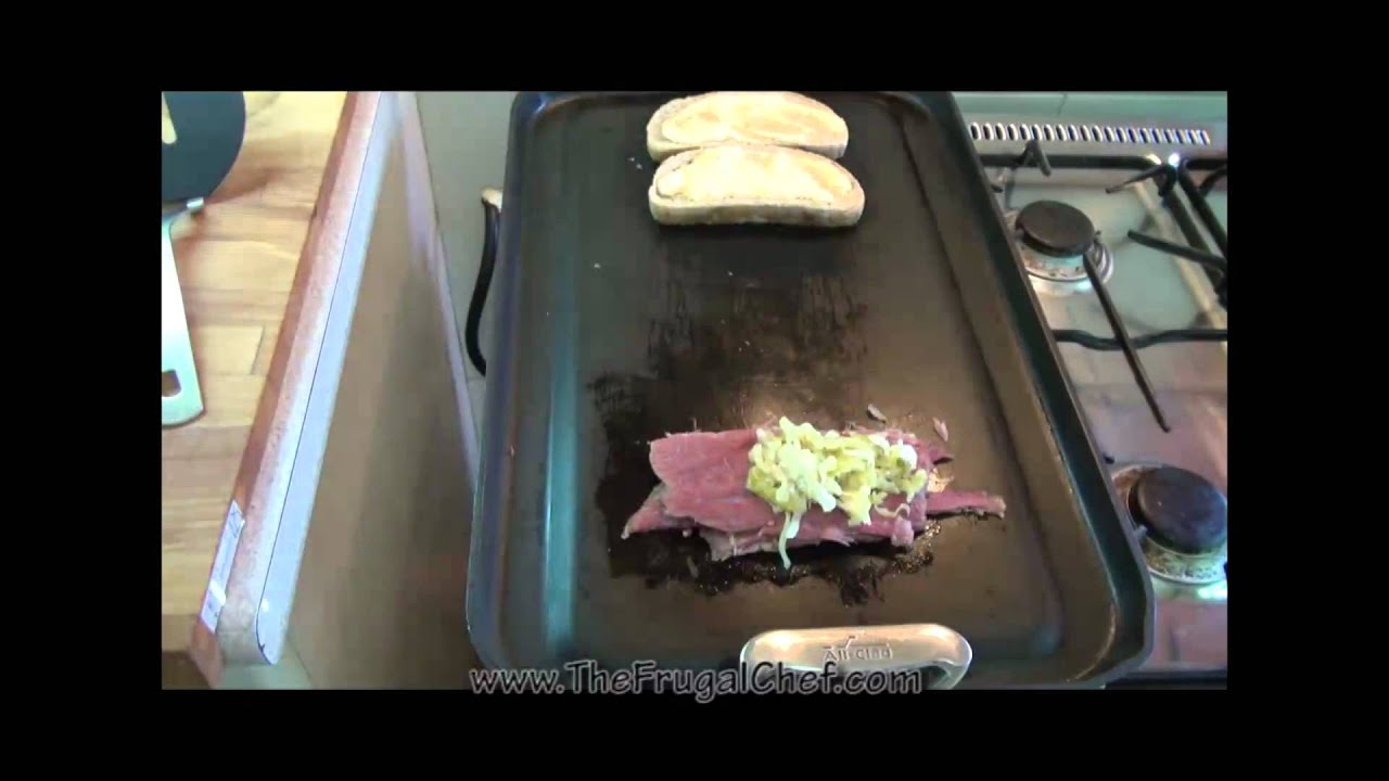 How to Make a Reuben Sandwich | The Frugal Chef - YouTube