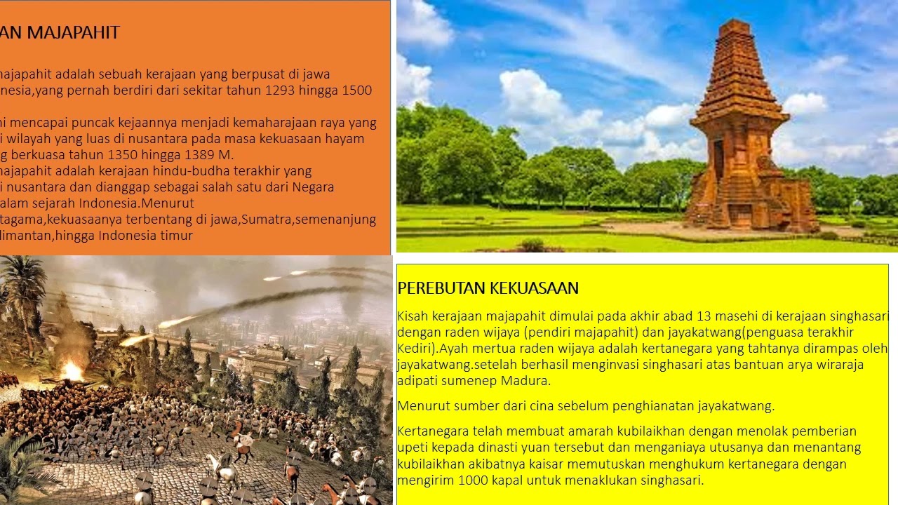 SEJARAH KERAJAAN MAJAPAHIT - YouTube