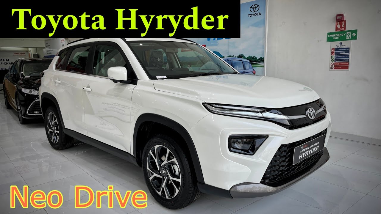 2024 Toyota Hyryder V Neo Drive | Creta Competitor | Detailed Review ...