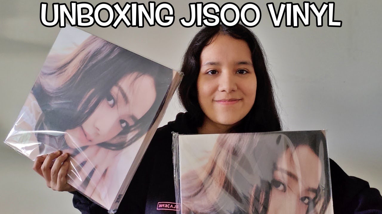 ¡VINILO Edición Limitada de JISOO! 🤩 | UNBOXING JISOO FIRST SINGLE ...