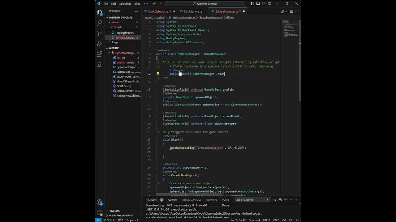 Midterm Tutorial: How to Interact Between Scripts - YouTube