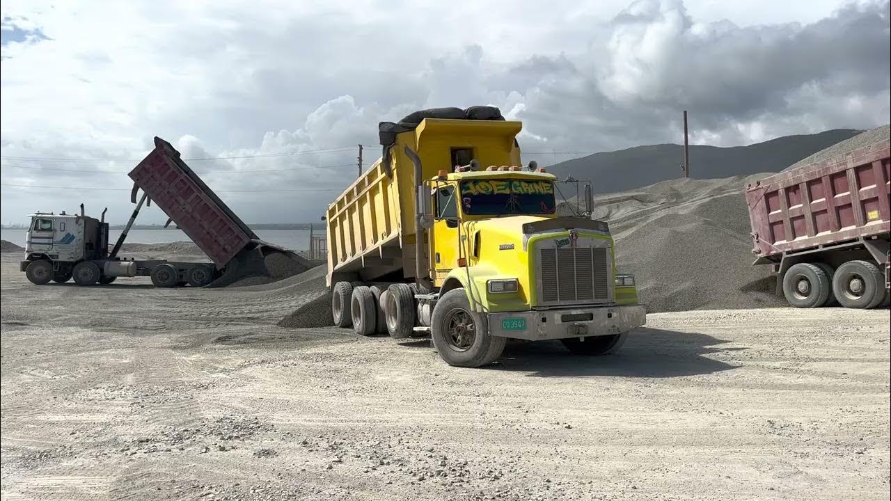 TRUCKS STOCKPILING 7500 TONS OF GRAVEL ONTO THE BARGE S4 E8 YouTube trucks-stockpiling-7500-tons-of-gravel-onto-the-barge-s4-e8-youtube
