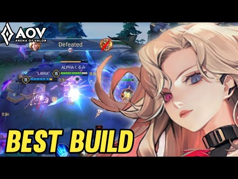 LAURIEL DIMENSION BREAKER GAMEPLAY | BEST BUILD - ARENA OF VALOR - YouTube