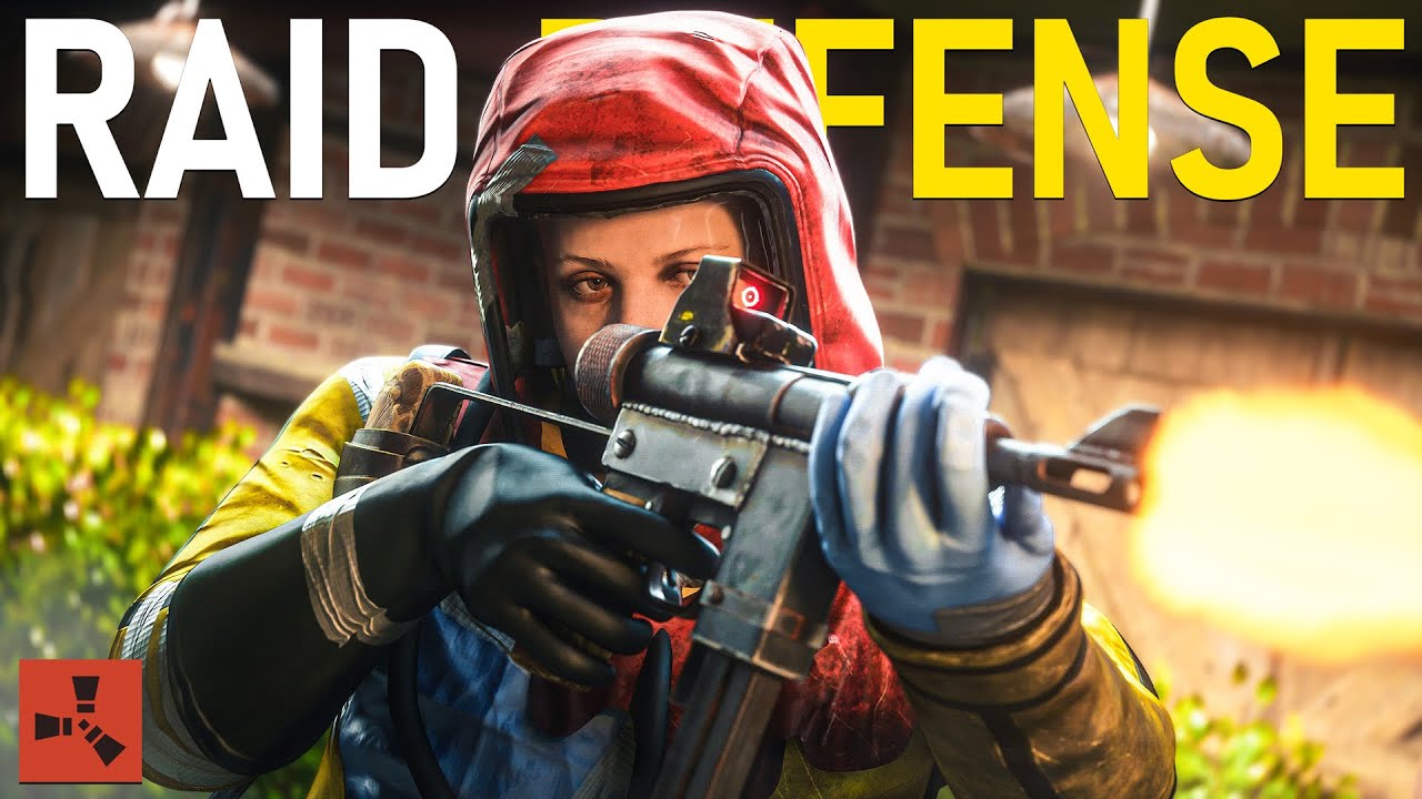 Rust - SOLO DEFENDING MY FARM BASE - YouTube