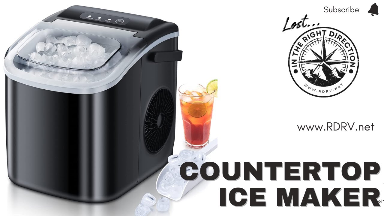 Countertop Ice Maker. Unboxing and review - YouTube