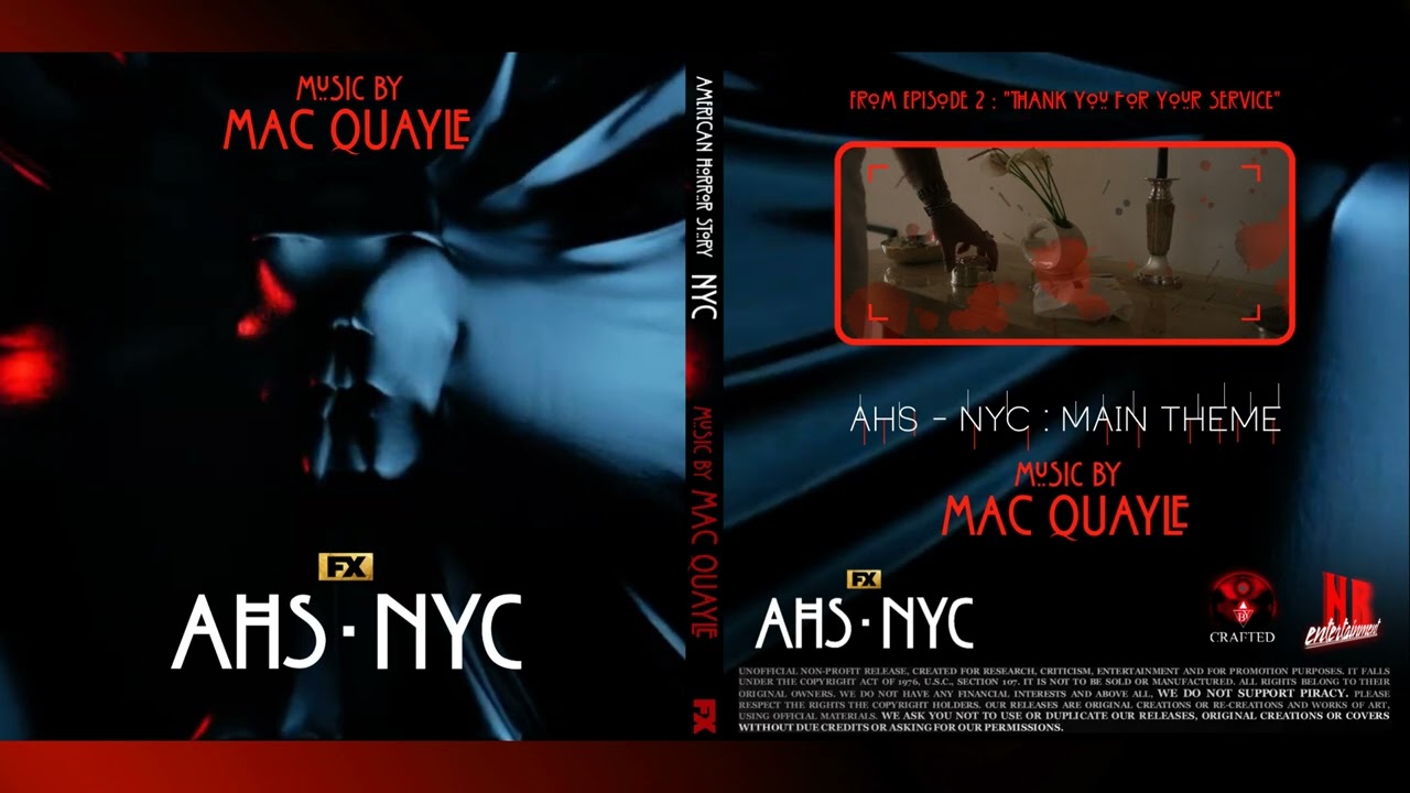 American Horror Story : New York City I Main Theme From AHS S11 - MAC ...