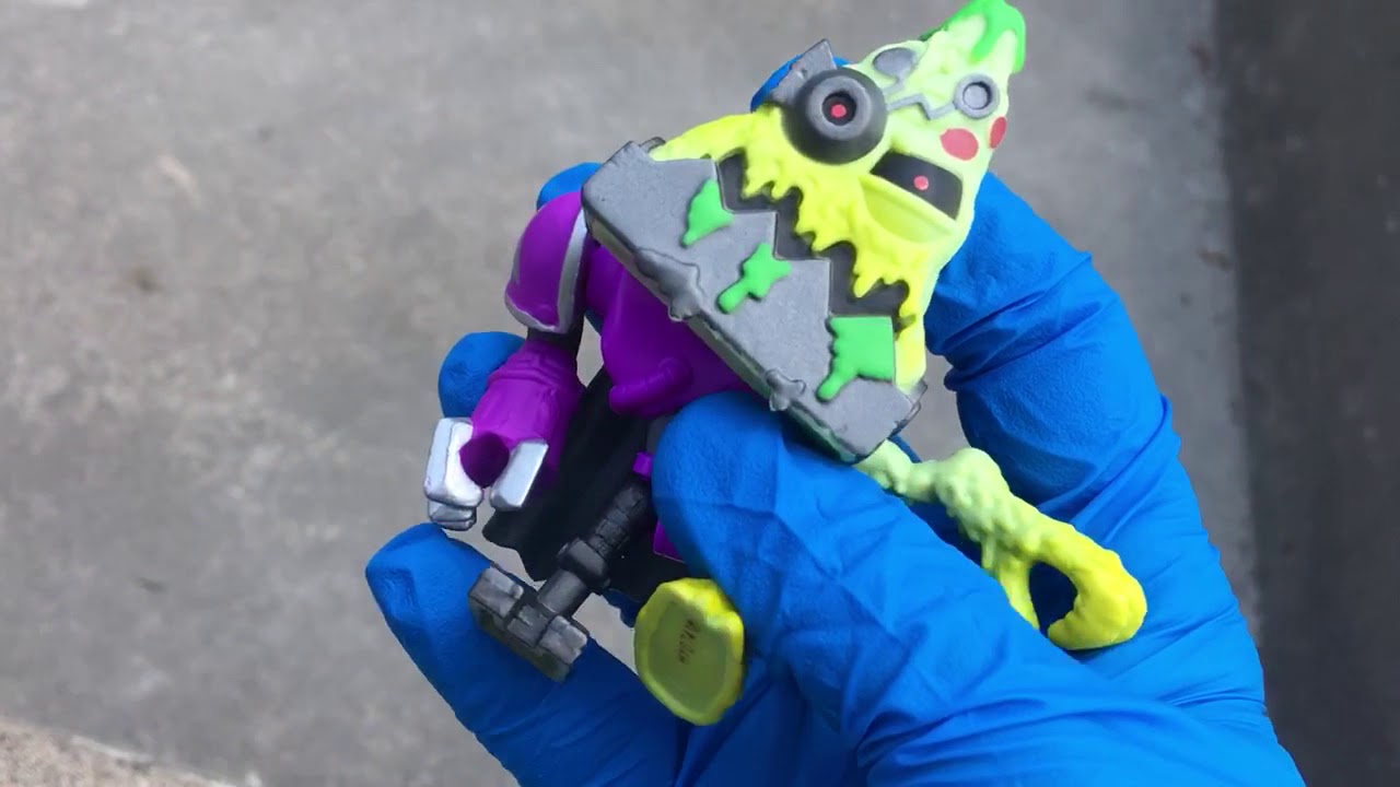 Grossery Gang SaTURDay! Time Wars Action Figures! Cyber-Slop Pizza ...