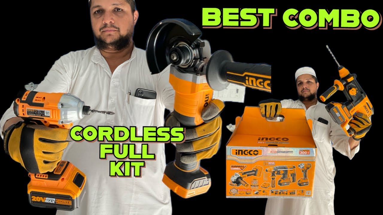 BEST CORDLESS COMBO | DRILL MACHINE | HAMMER DRILL | GRINDER ...