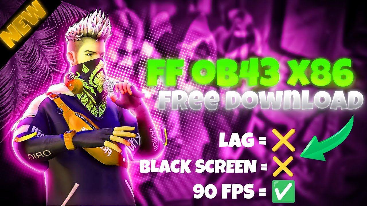 Free Fire OB43 X86 Apk Download Link ⚙️ Amazon, Normal, Huawei & Global ...