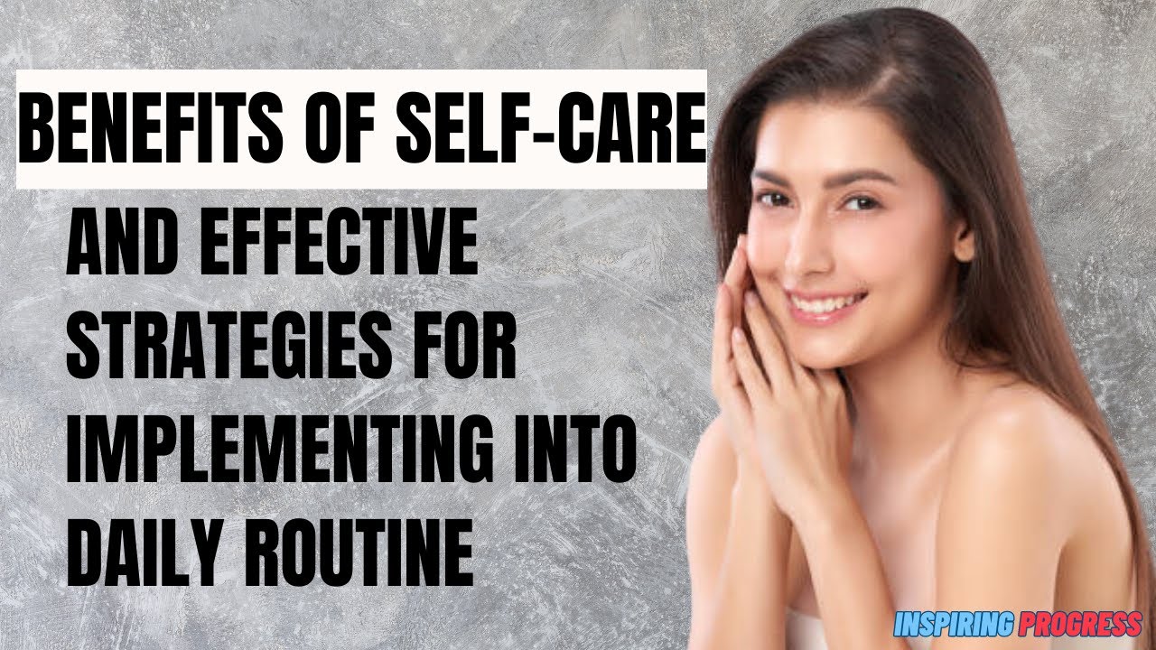 The Importance of Self Care for Mental Wellness - YouTube