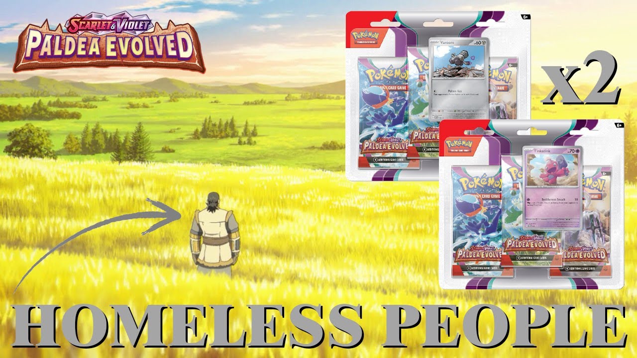Pokemon Paldea Evolved 3-Pack Blisters - YouTube