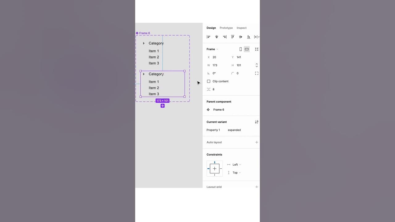 Tree Menu Animation in Figma #shorts - YouTube