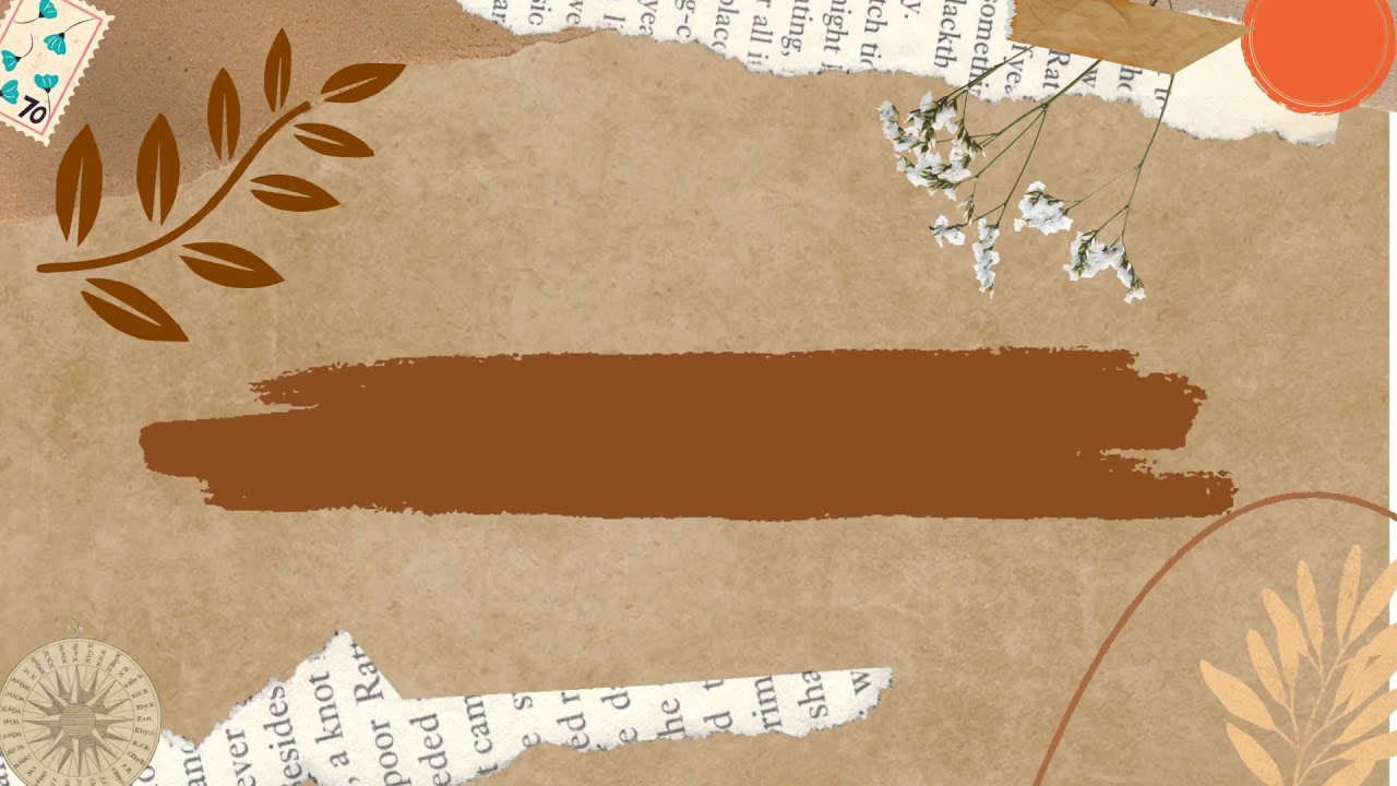 Aesthetic Vintage Animated Background for Vlog Intro Outro - YouTube