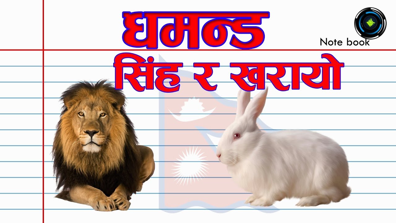 Nepali Story, Lion and Rabbit - YouTube
