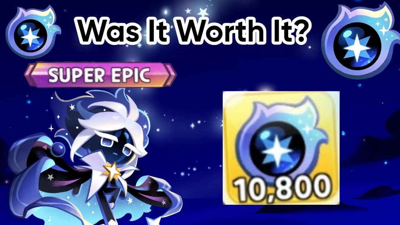 I Spent 10k Comet Candies For Stardust Cookie... Was It Really Worth It ...