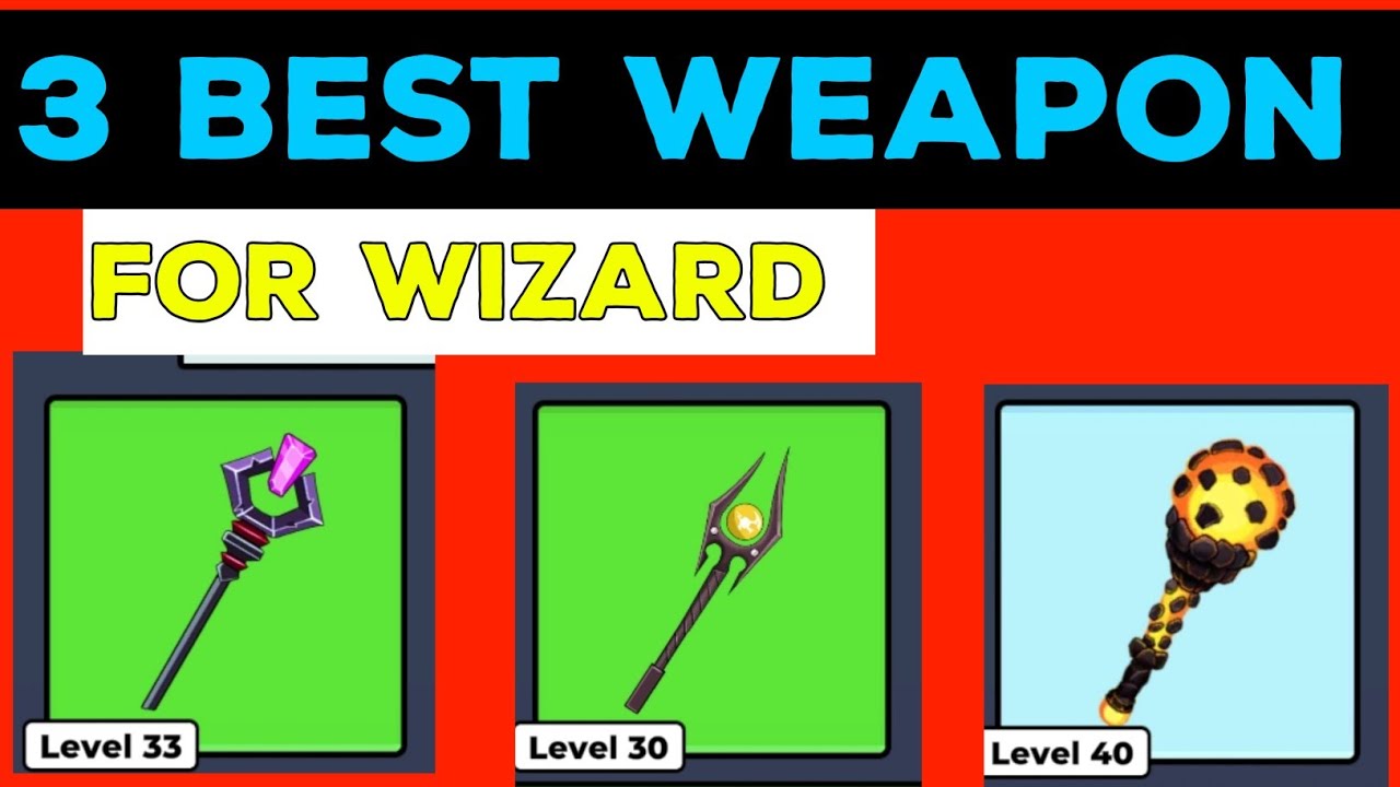 3 Best Weapon for Wizard | The Archers 2 | For Level 400 - YouTube