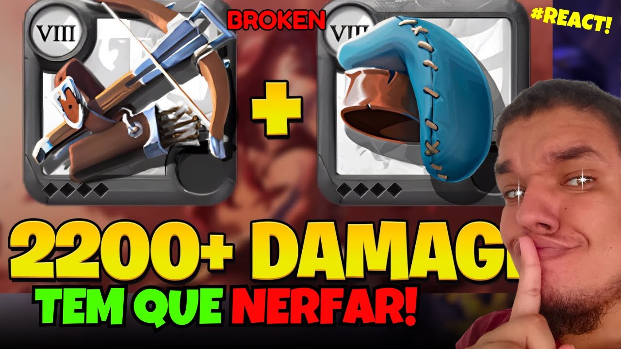 A MELHOR BUILD P/ JOGAR NAS BRUMA E OPEN WORLD E FAZER PREMIUM | React ...